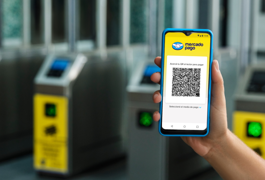 Pago con QR en el subte ahora disponible en Mercado Pago